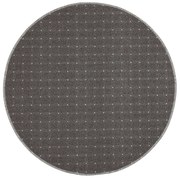 Condor Carpets, Kusový koberec Udinese hnědý kruh, 57x57 (průměr) kruh, hnědá, chodba / předsíň