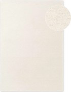 Krémový ručně tkaný vlněný koberec 160x230 cm Puristic Knots – Elle Decoration