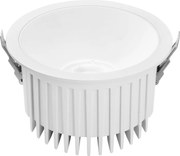 FAN INC-QUANTUM-R40-BCO Zápustné venkovní svítidlo LED Quantum, hliník, bílé, 40 W, 4300 lm, CCT, 18,5 x 18,5 x 10,9 cm, IP44 - FANEUROPE