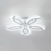 Lampa Sufitowa Led Wiszaca Nowoczesna Zyrandol Płatkami Do Salonu 6500K 60W