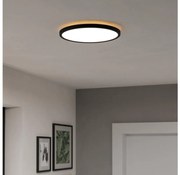 Eglo 901463-LED RGBW St. koupel. svítidlo ROVITO-Z 13,9W/230V pr.30cm IP44 černá