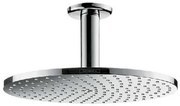 Hansgrohe Raindance S - Hlavová sprcha PowderRain 240, s přívodem od stropu 10 cm, chrom 27620000