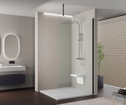 Walk-In 10 mm Super White Glass EX103