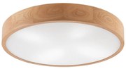 Stropní svítidlo OAK 4xE27/60W/230V pr. 57,5 cm dub