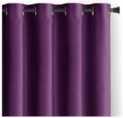 Fialový sametový dimout závěs 140x270 cm Eyelets – Restilo