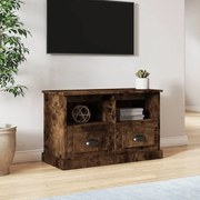 TV skříňka kouřový dub 80 x 35 x 50 cm kompozitní dřevo