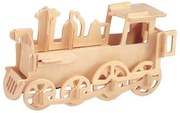 Woodcraft Dřevěné 3D puzzle Lokomotiva malá