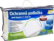 Podložka ochranná pod bazén 3,8 x 1,9 m, 2 ks, bazény do pr. 3,66 m