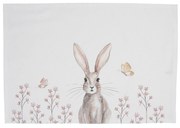 Sada bavlněných prostírání s motivem králíka Rustic Easter Bunny - 48*33 cm
