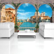 Fototapeta - Canal Grande v Benátkách (254x184 cm)