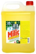 Milit Universal koncentrovaný mycí prostředek, 5 l citron