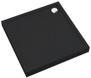 Vanička čtvercová Black Mat 80x80x12 Espera Plus AQM4630CMG