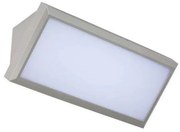LED Venkovní nástěnné svítidlo LED/12W/230V 3000K IP65 šedá