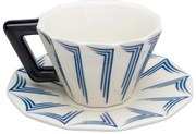 Modernista designové šálky na kávu Espresso Cup With Saucer