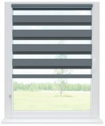 Roleta Den Noc neinvazivní soft Grafit 56x150 cm