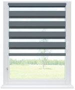 Roleta Den Noc neinvazivní soft Grafit 80x150 cm