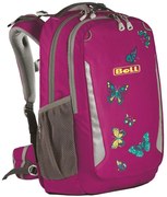 Školní batoh BOLL SCHOOL MATE 20 l Butterflies - boysenberry