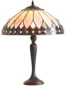 Endon 63982 - Stolní lampa Tiffany BROOKLYN 1xE27/60W/230V pr. 40 cm