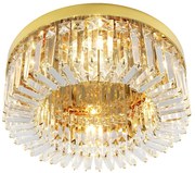 Toolight Stropní LED osvětlení Modern D53 APP1729-8C 60 cm zlaté