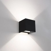 CEN UDSNE-1010 Venkovní svítidlo APPLIQUE LED UPDOWN QUADRATO NERO 10W 2700-4000-6500K 800lm IP65 - CENTURY