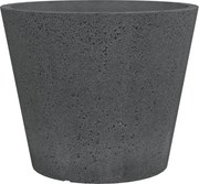 Scheurich Květináč C-Cone průměr 28,5 cm Stony Black