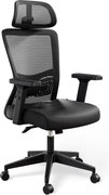 Ergonomické křeslo Piozano – Černé