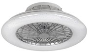 Rabalux - LED Stmívatelné stropní svítidlo s ventilátorem LED/30W/230V + DO