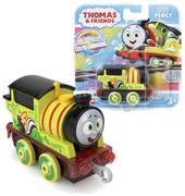 Mattel fisher-price tomáš a přátelé color changers tahací kovová mašinka percy