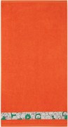 Bavlněný ručník Ufo - oranžová Velikost: ručníček 30 x 50
