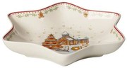 Winter Bakery Delight Mísa ve tvaru hvězdy, Vesnice 24,5cm, Villeroy & Boch