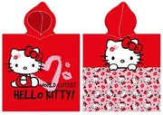 Carbotex dětské pončo Hello Kitty Nejroztomilejší na Světě 50x115 cm