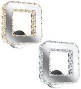Toolight Nástěnná lampa Crystal Sconce LED Square APP415-W APP416-W Teplá bílá 3000K