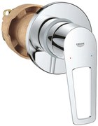 Grohe BauLoop - Sprchová baterie pod omítku, s tělesem, chrom 29042001