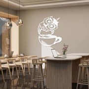 Roztomilá sova v hrníčku na zdi | SENTOP PR0438 plywood