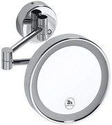 Bemeta Design Kosmetické zrcátko, ø 200 mm, s LED osvětlením - 116301142