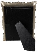 Modro-stříbrný fotorámeček Romania - 15*2*20 cm / 10*15cm