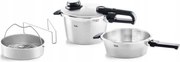Fissler Vitavit Premium Sada s tlakovým hrncem, 4 kusy (6 l Ø 22 cm a hrnec