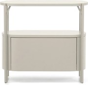Bílá skříňka pod umyvadlo 90x81 cm Arely – Kave Home