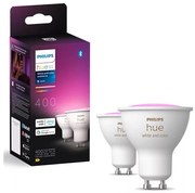 SADA 2x LED RGBW Stmívatelná žárovka Philips Hue WACA GU10/4,2W/230V 2000-6500K