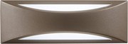 FAN LED-W-WEISS-BRO Venkovní nástěnné svítidlo LED WEISS hliník bronz 16W 1800lm CCT IP65 35x12x11,3 cm - FANEUROPE