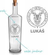 Pískovaná láhev Olea Piede Divoký ročník 0,7 l