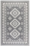 ELLE Decoration, Kusový koberec Gemini 106018 Silver z kolekce Elle – na ven i na doma, 80x150, šedá, chodba / předsíň