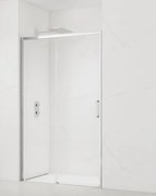 Sprchové dveře 140 cm, bezbariérový vstup, SAT TEX BB SATTEXDBB140CRT
