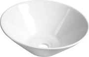 Sapho Comillas - Umyvadlová mísa, průměr 42 cm, bez přepadu, bílá BH7012