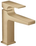 Hansgrohe Metropol, umyvadlová baterie 110 s výpustí Push-Open, kartáčovaný bronz, 32507140