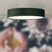 Searchlight 23298-3GR Stropní sametový lustr VELVET ZELENÝ, průměr 50cm
