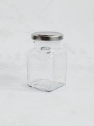 Kořenka skleněná JOVI 150 ml se stříbrným víčkem Twist OFF TO 53
