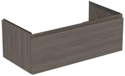 Ideal Standard Finesse - Umyvadlová skříňka, 100x51x37 cm, 1 zásuvka, Dark Elm E3393UR