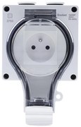 | Solight 5B350 - Zásuvka do vlhkého prostředí 230V/16A IP66 | 5B350