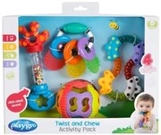 Chrastítko playgro dárkový set s chrastítky a kousátky
